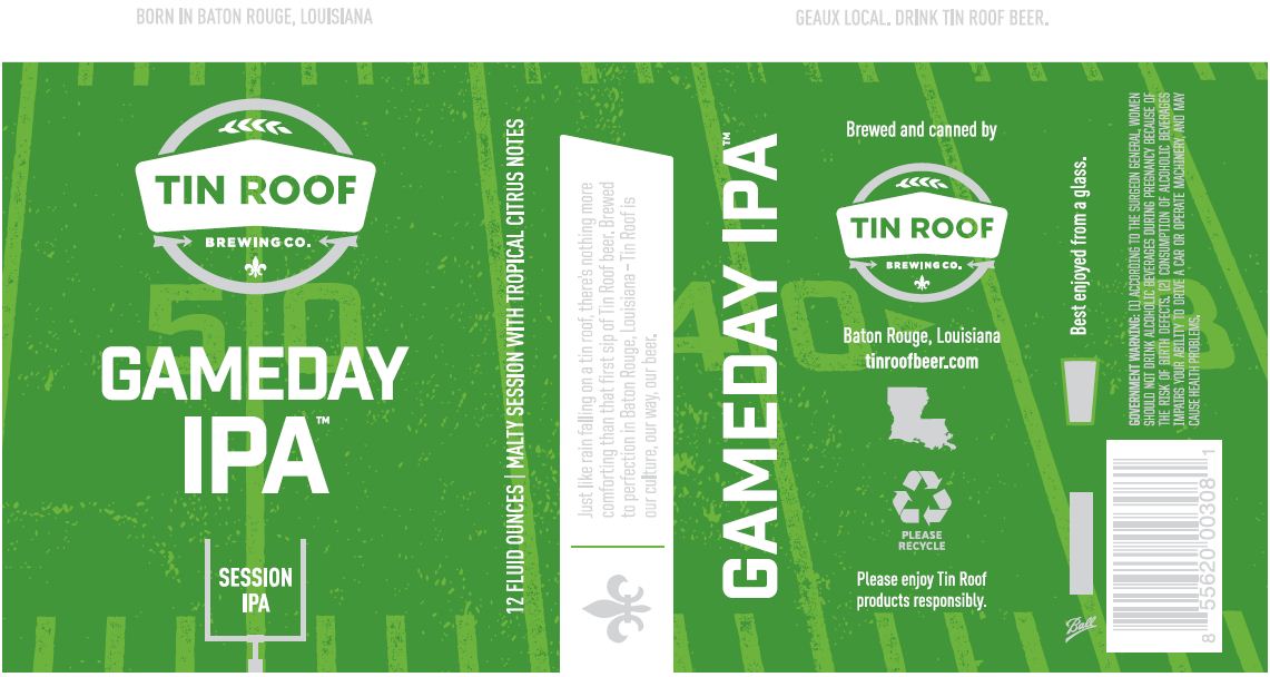 Tin Roof to release Gameday Session IPA