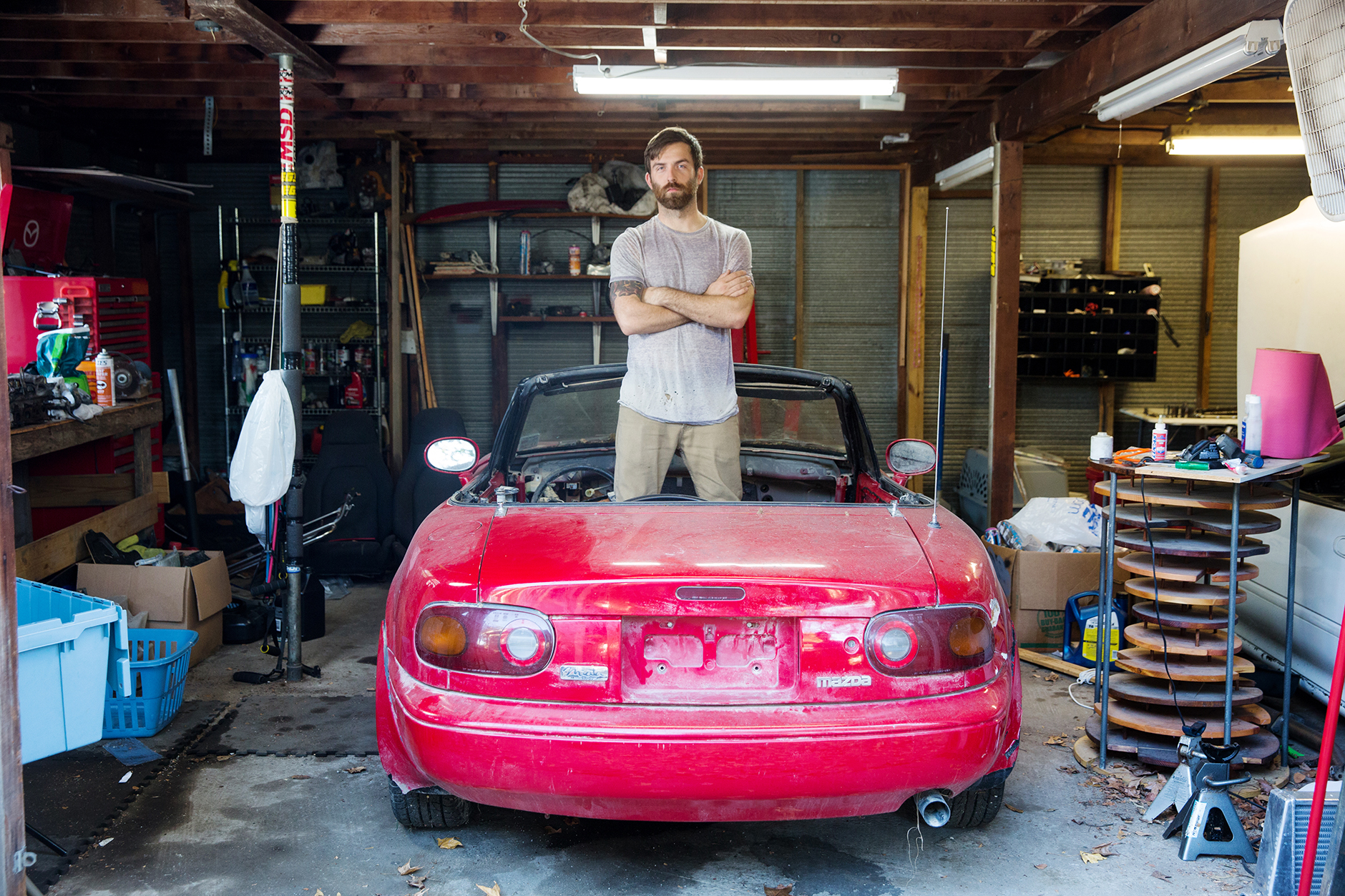 The process of fixing up the flooded Miata that went viral - [225]
