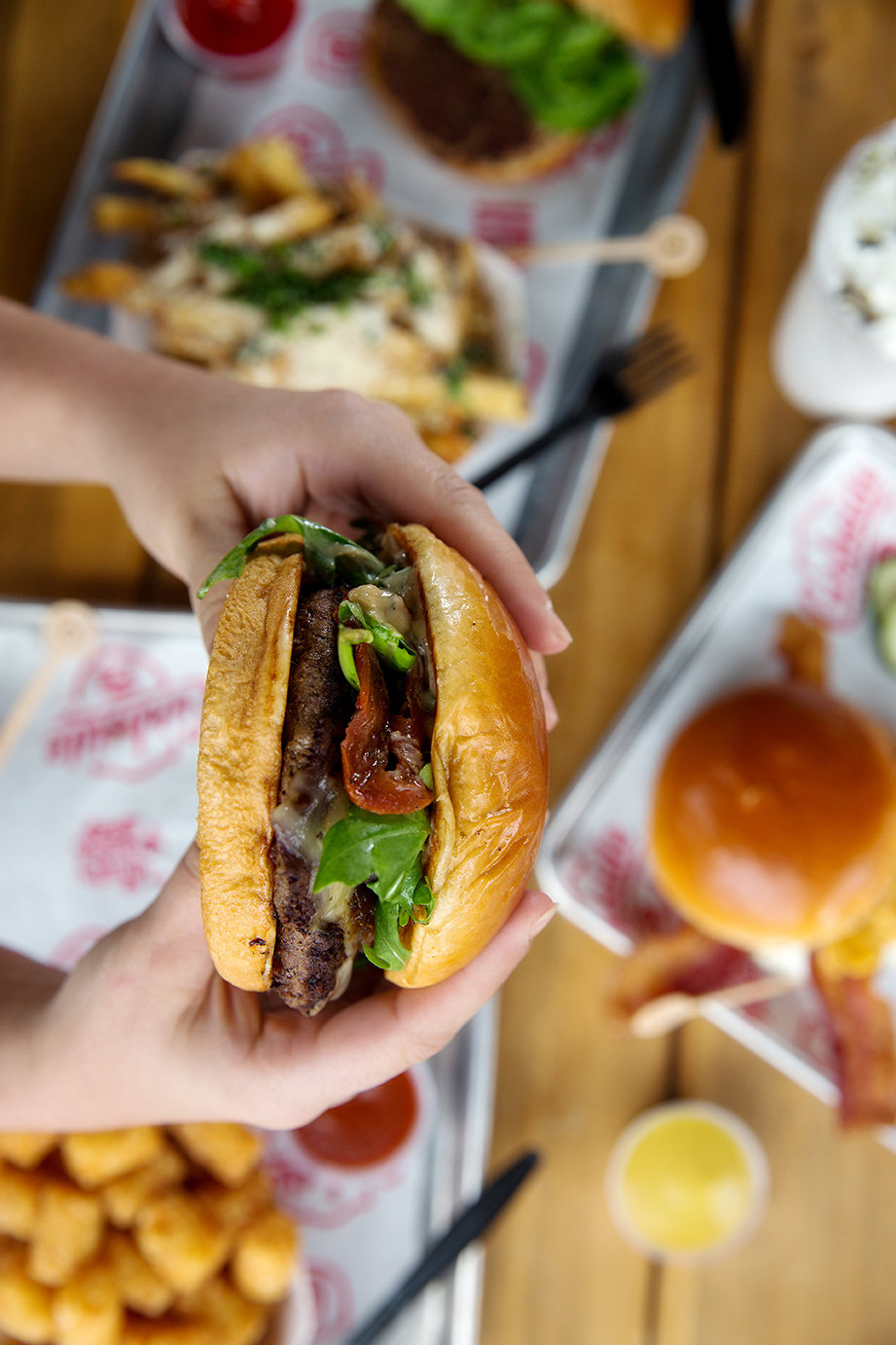 Fun atmosphere and over-the-top burger creations make Curbside an ...