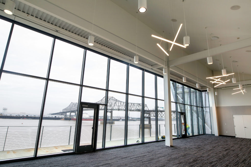 The Water Campus’ most eye-catching facility—jutting out on the old ...