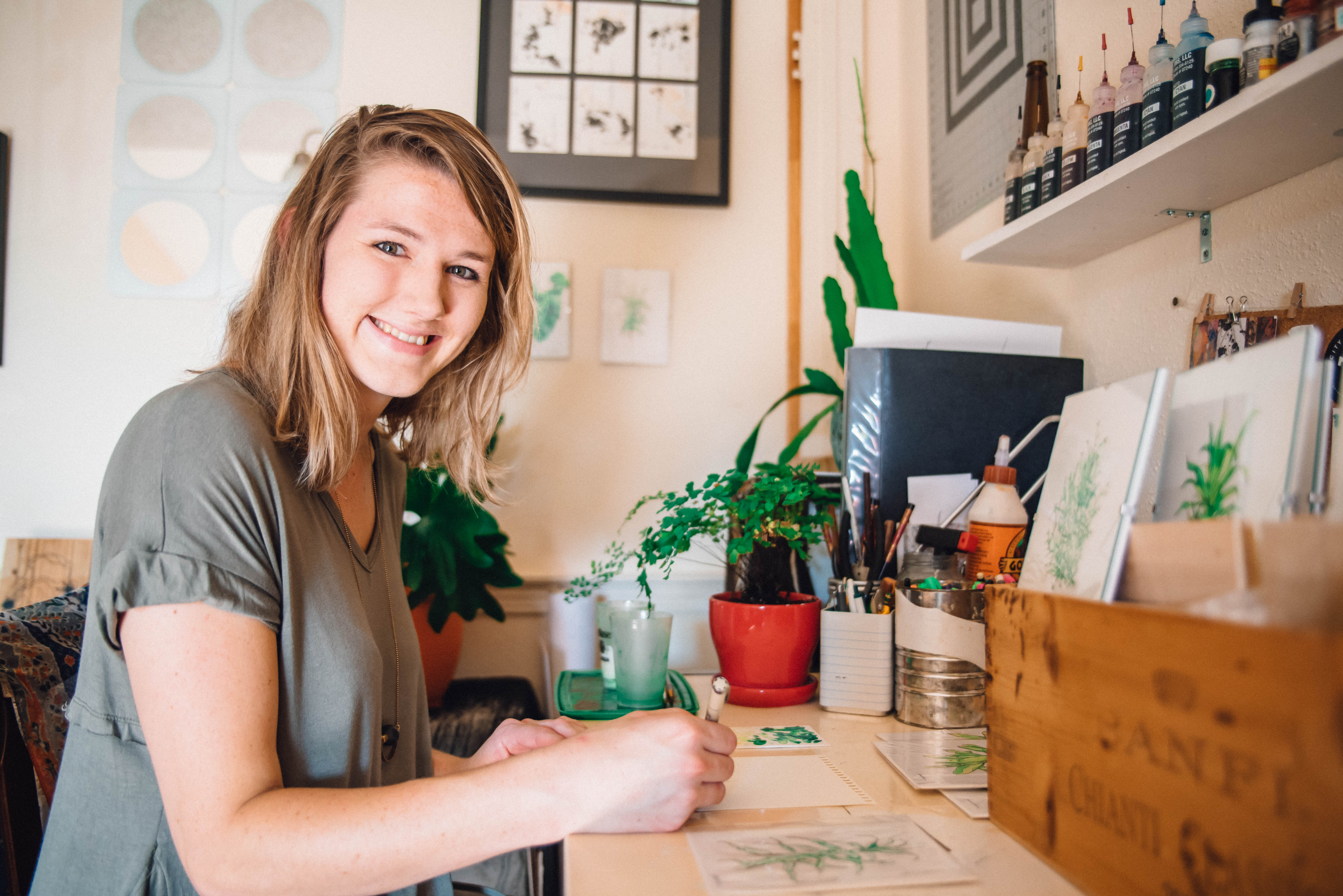 Artist Samara Thomas talks about the chemistry that creates her flower ...