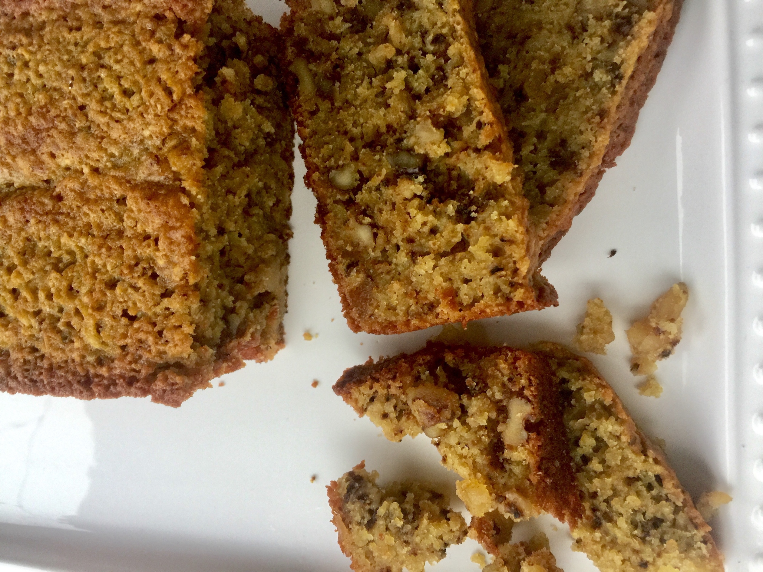 Spatula Diaries: Summer peaches meet ginger in this punchy quick bread