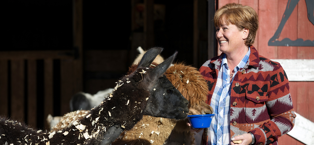 Since retiring from the military, Stacey Ferrier has a new mission ...