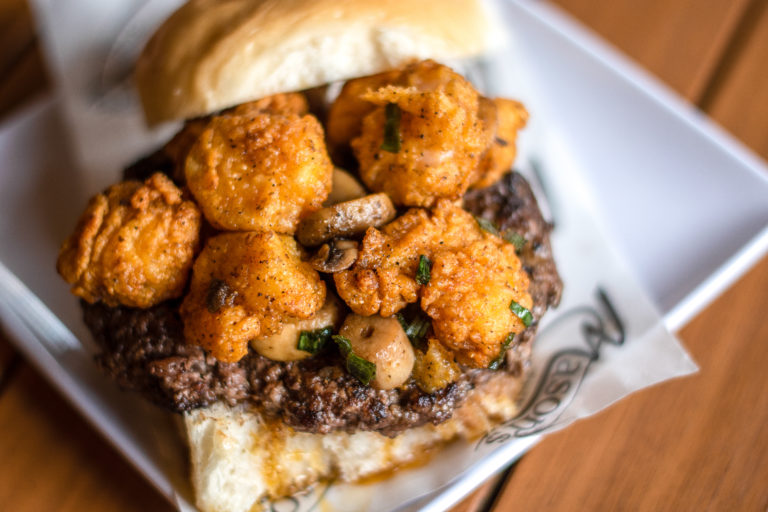 Mason’s Grill’s creative burgers battle it out at home—and now, a ...