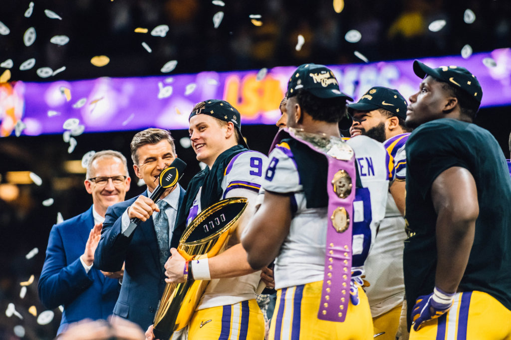 The passes, plays and presentations we’ll always remember from LSU ...