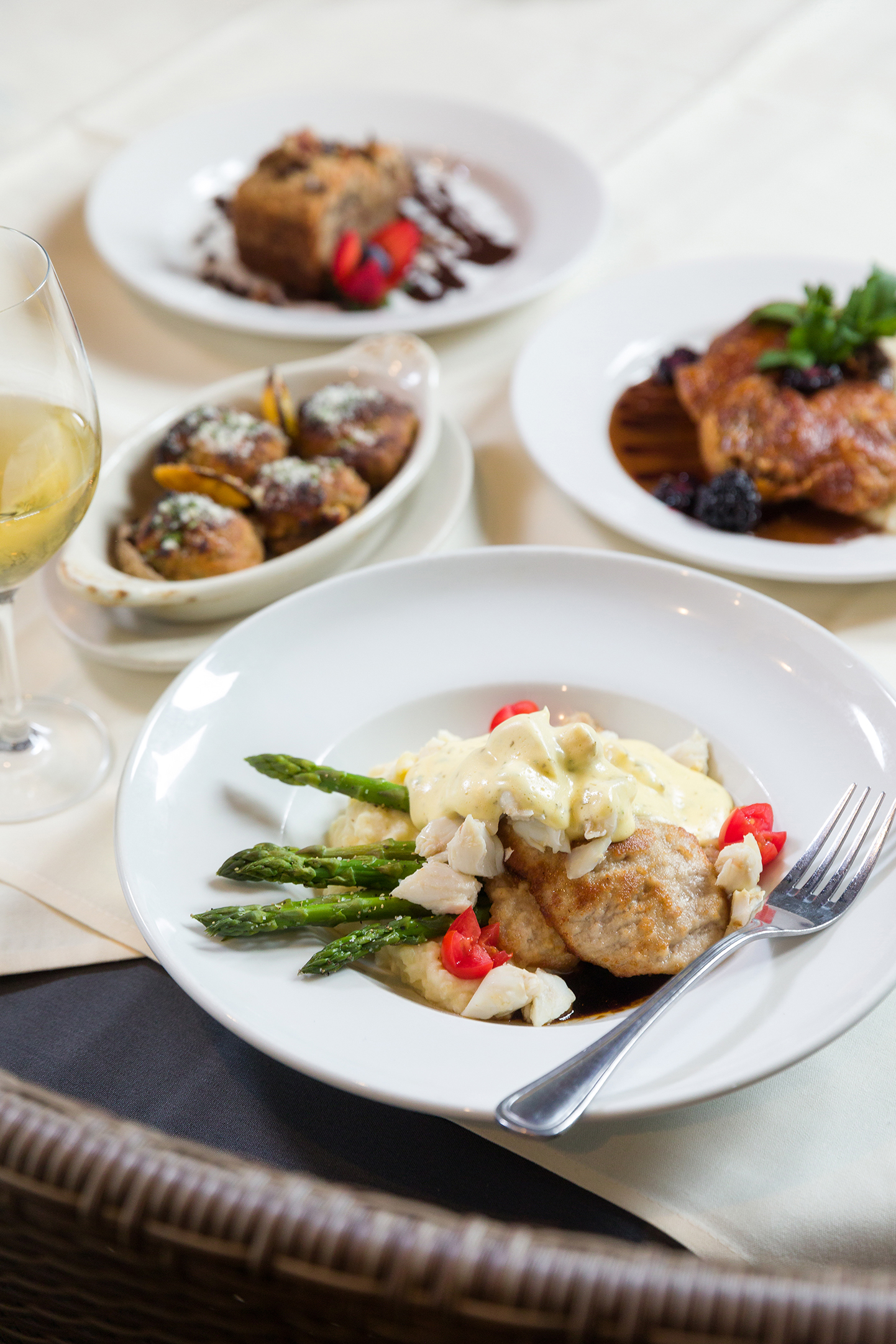 Cozying up to the dinner menu at Mansurs on the Boulevard