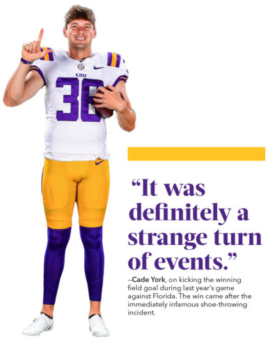 Cade York kicked during a national championship—and made last year’s ...