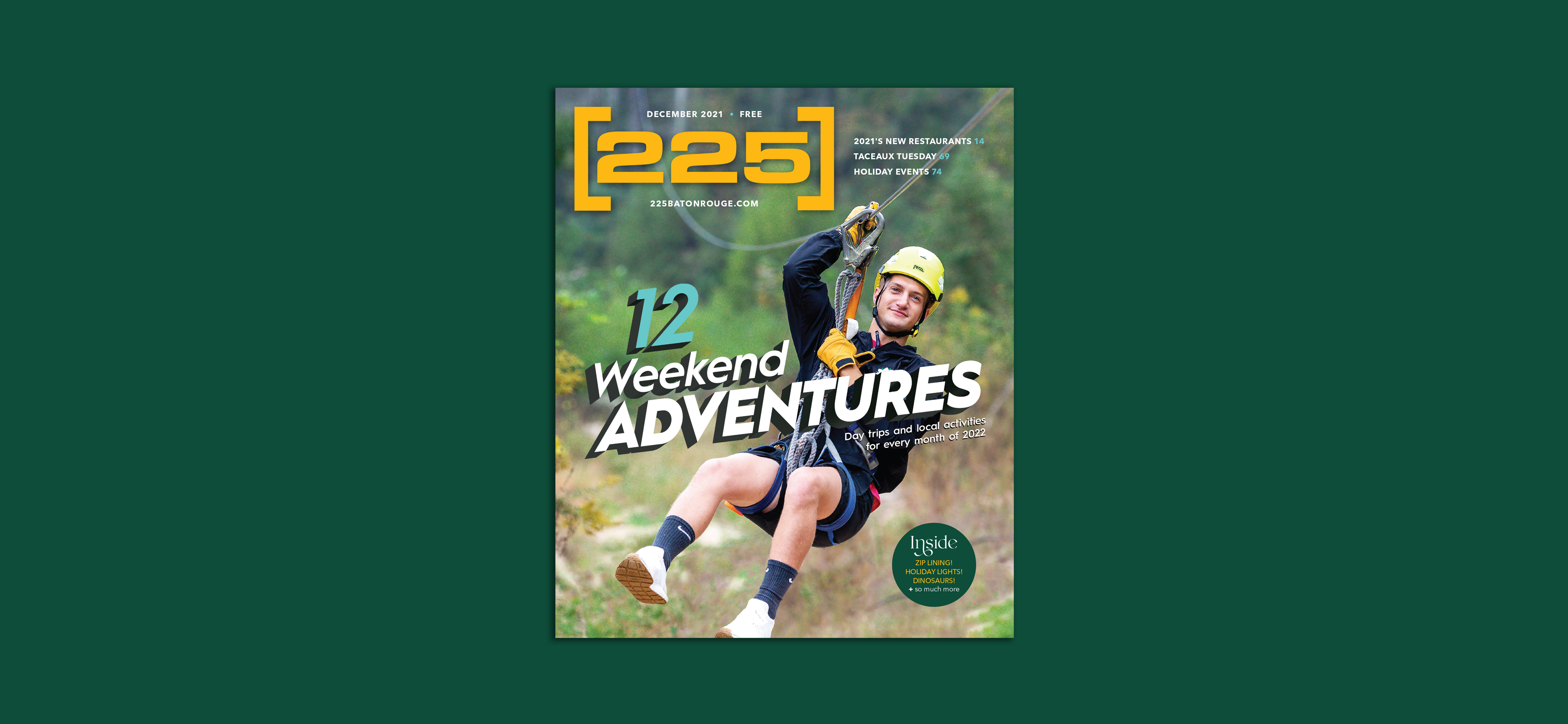 225’s December 2021 issue is on digital and print newsstands now