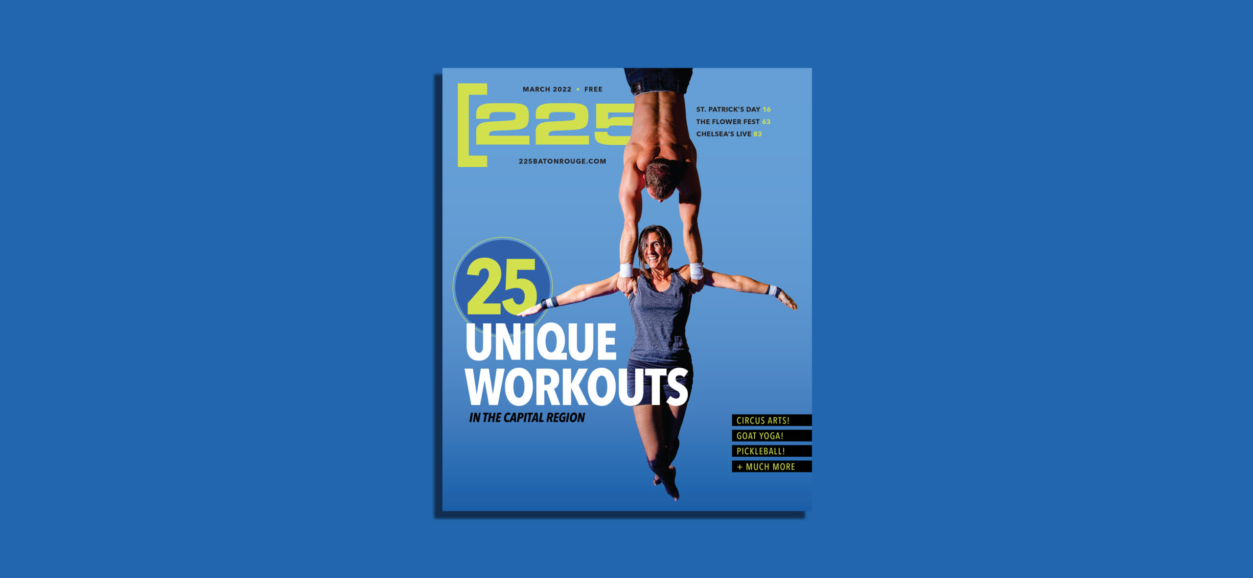 225’s March 2022 fitness-themed issue is on newsstands now