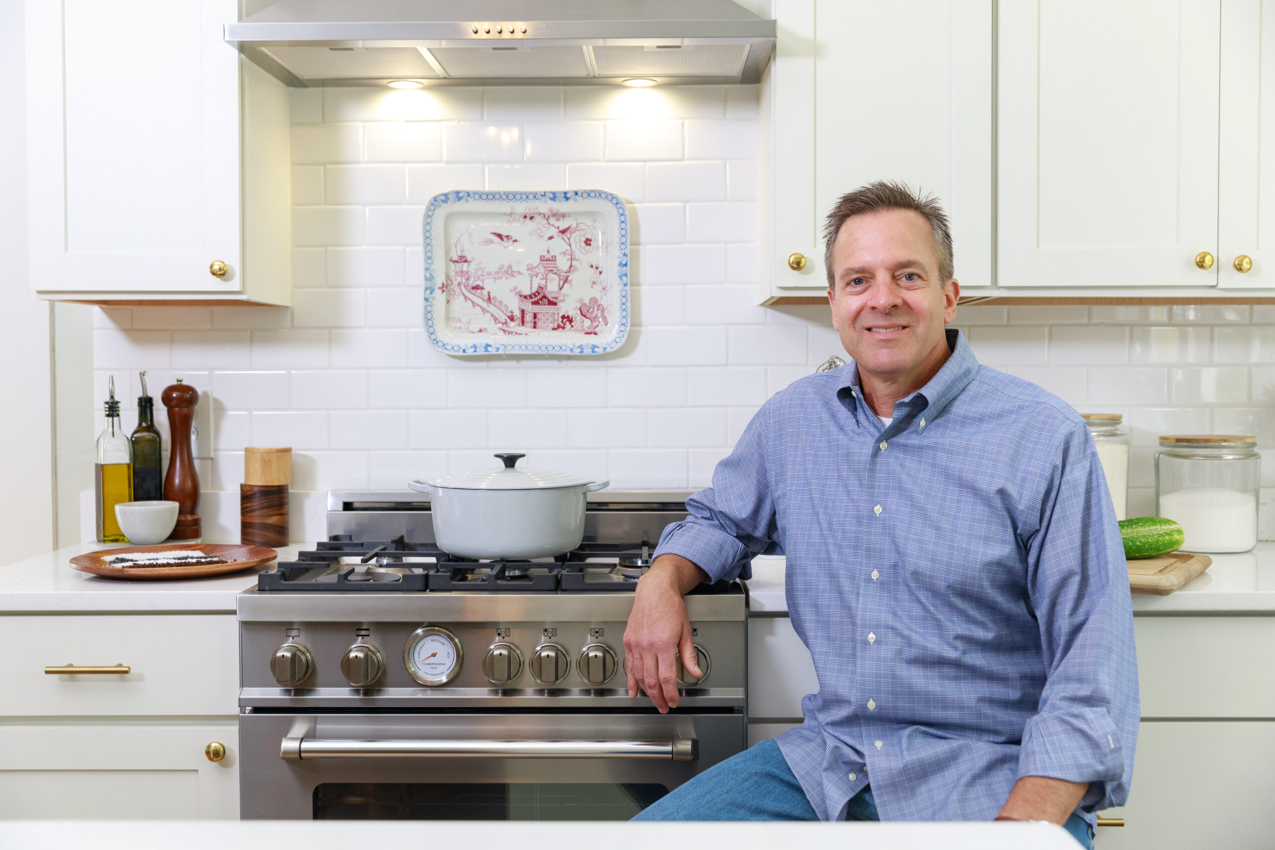 How Eliza chef-owner Russell Davis keeps his family fed