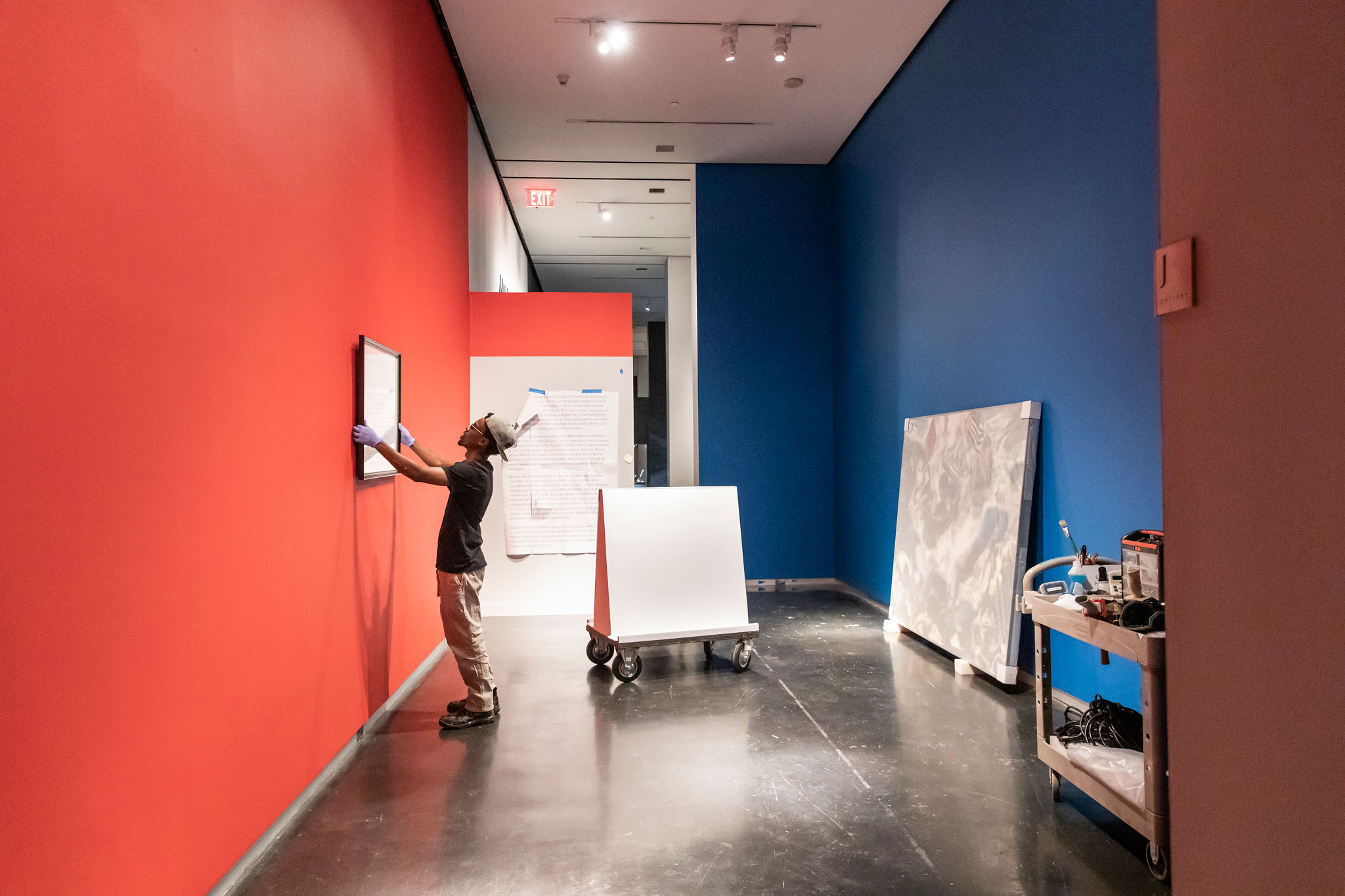 How does an art exhibit come together? Behind the scenes at the LSU ...