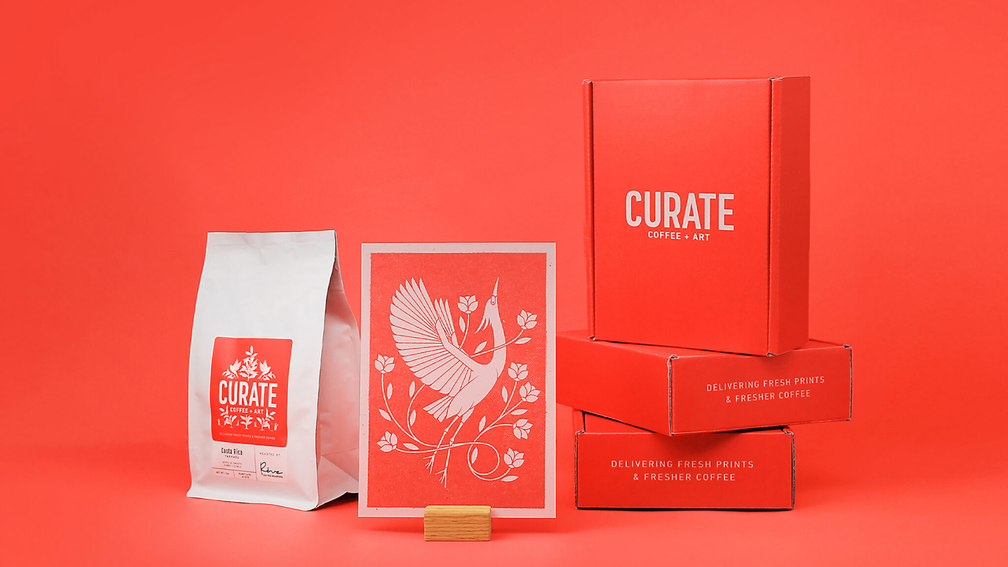 New coffee subscription brand Curate Coffee + Art aims to fuel ...