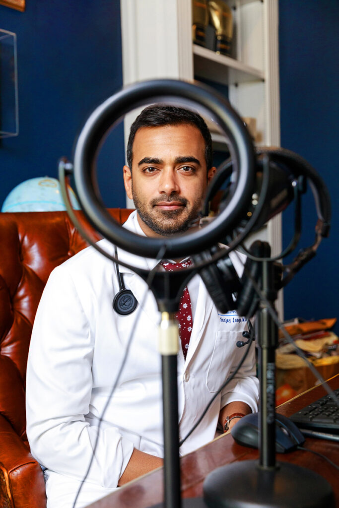 For Dr. Sanjay Juneja, social media is all about impacting the lives of ...