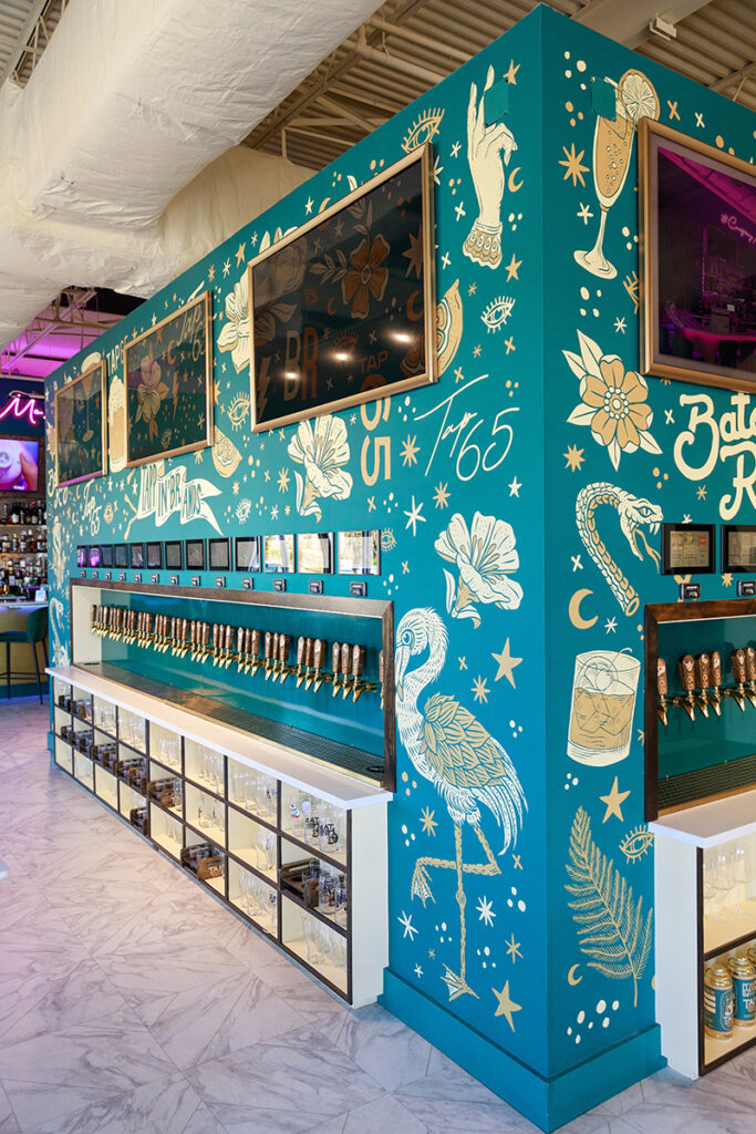 The 65 self-serve drink taps aren’t all there is to explore at Tap 65. There are just as many ...