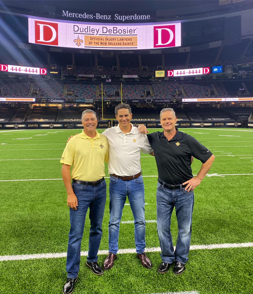 More than words: Dudley DeBosier is proud of its Saints partnership