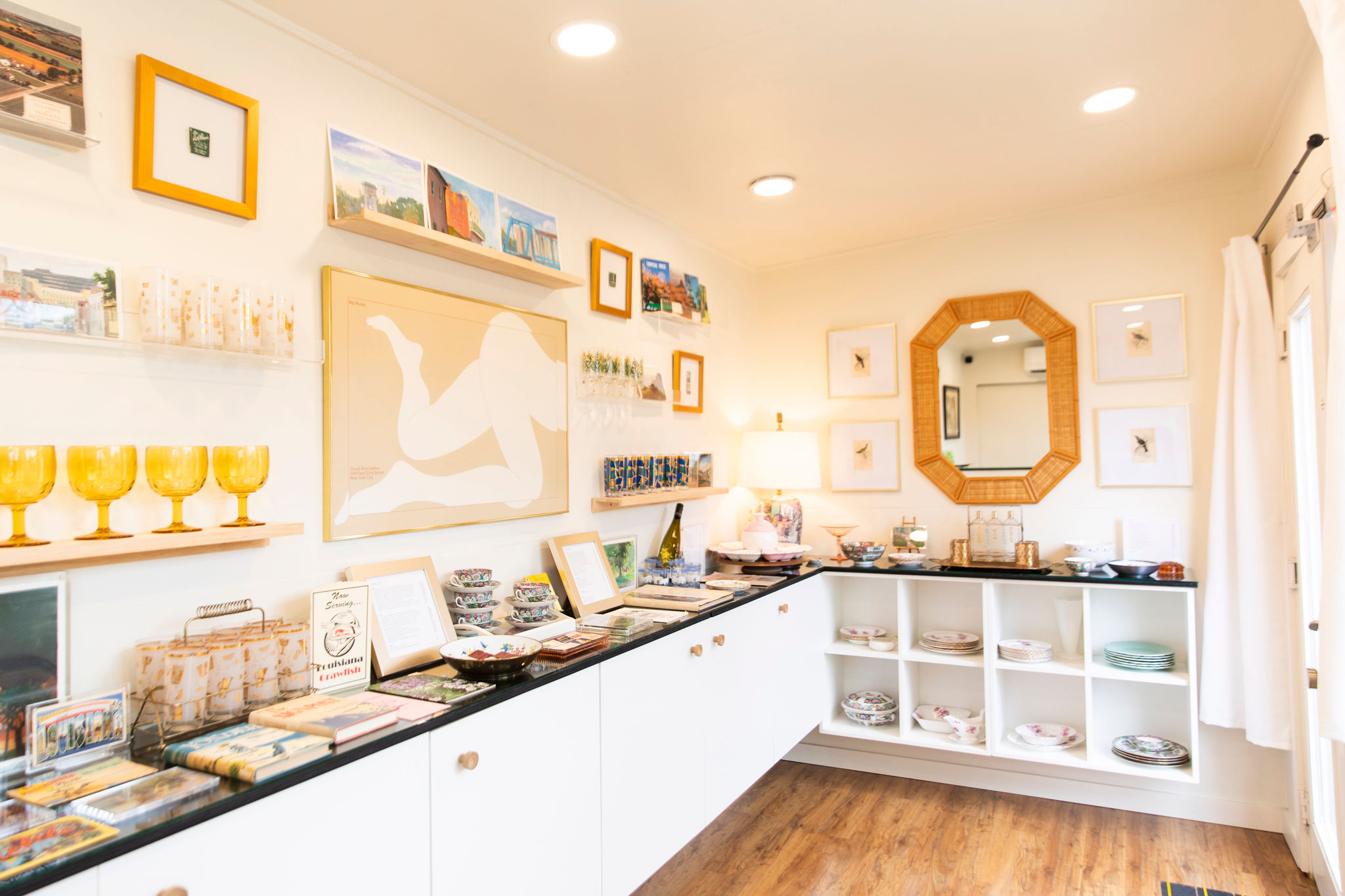 Inside the new Social Graces Vintage shopette, open through late April ...