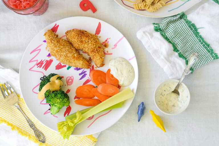 Make these cracker-crusted chicken tenders with the kids this summer