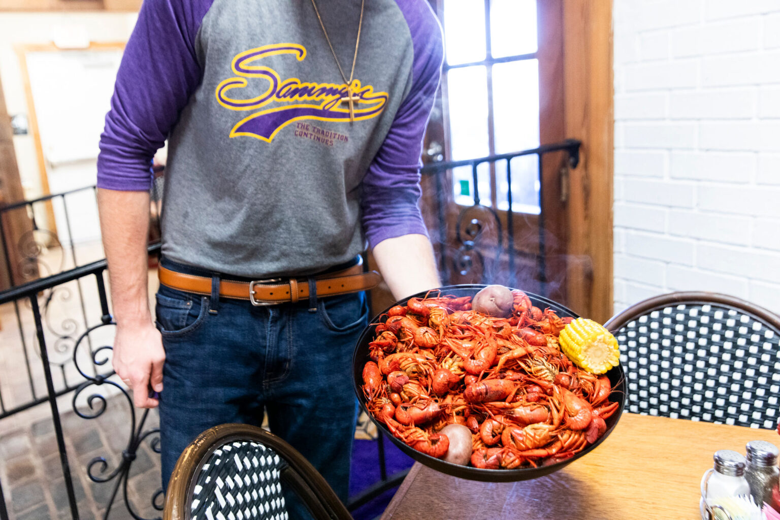 Inside the new Prairieville location of Sammy’s Grill