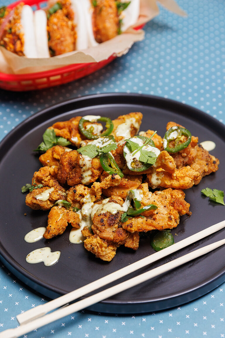 Globally influenced fried chicken dishes around Baton Rouge
