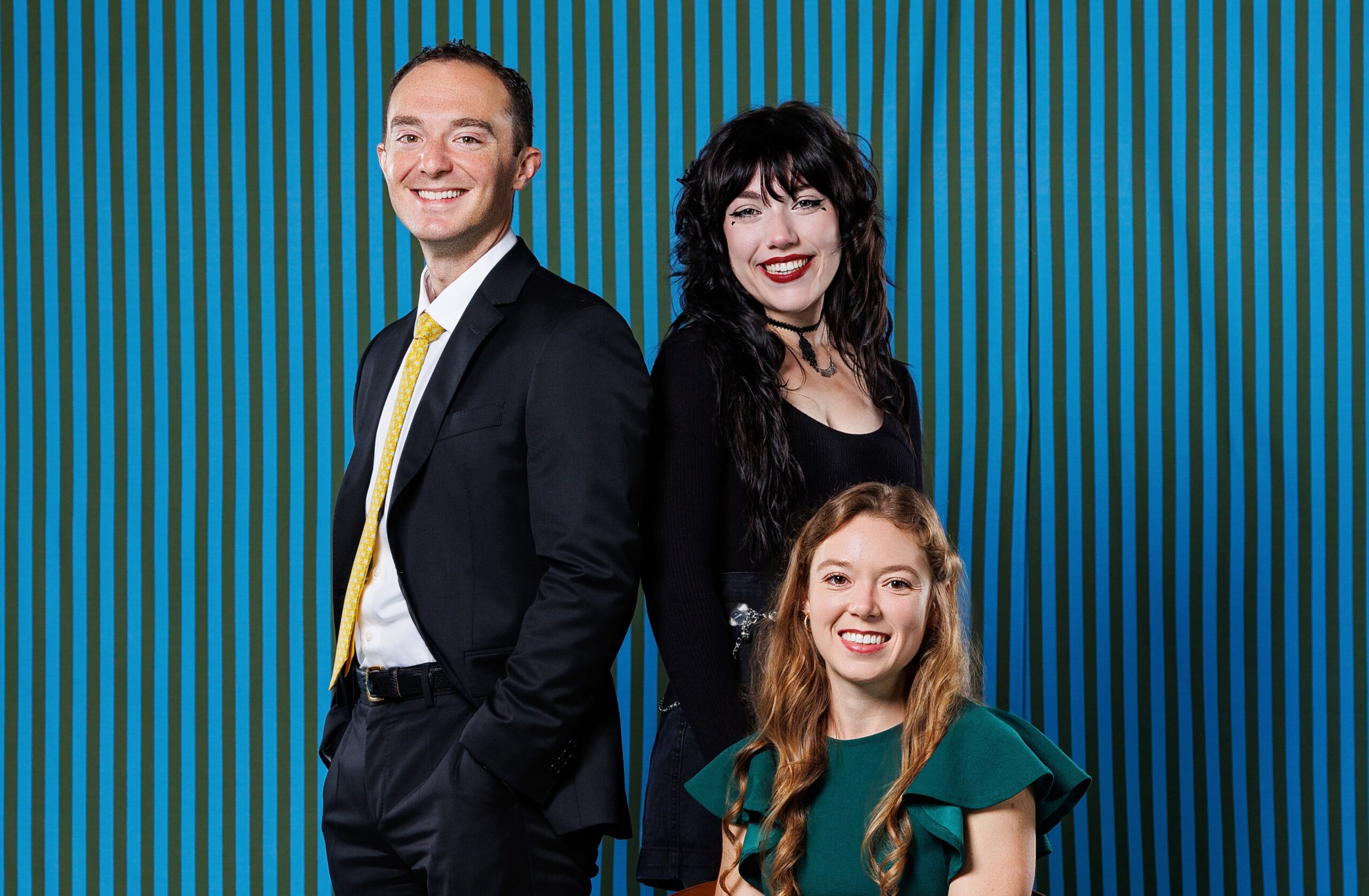 Twenty in their 20s: Jake Polansky, Rain Scott-Catoire and Elizabeth Scott