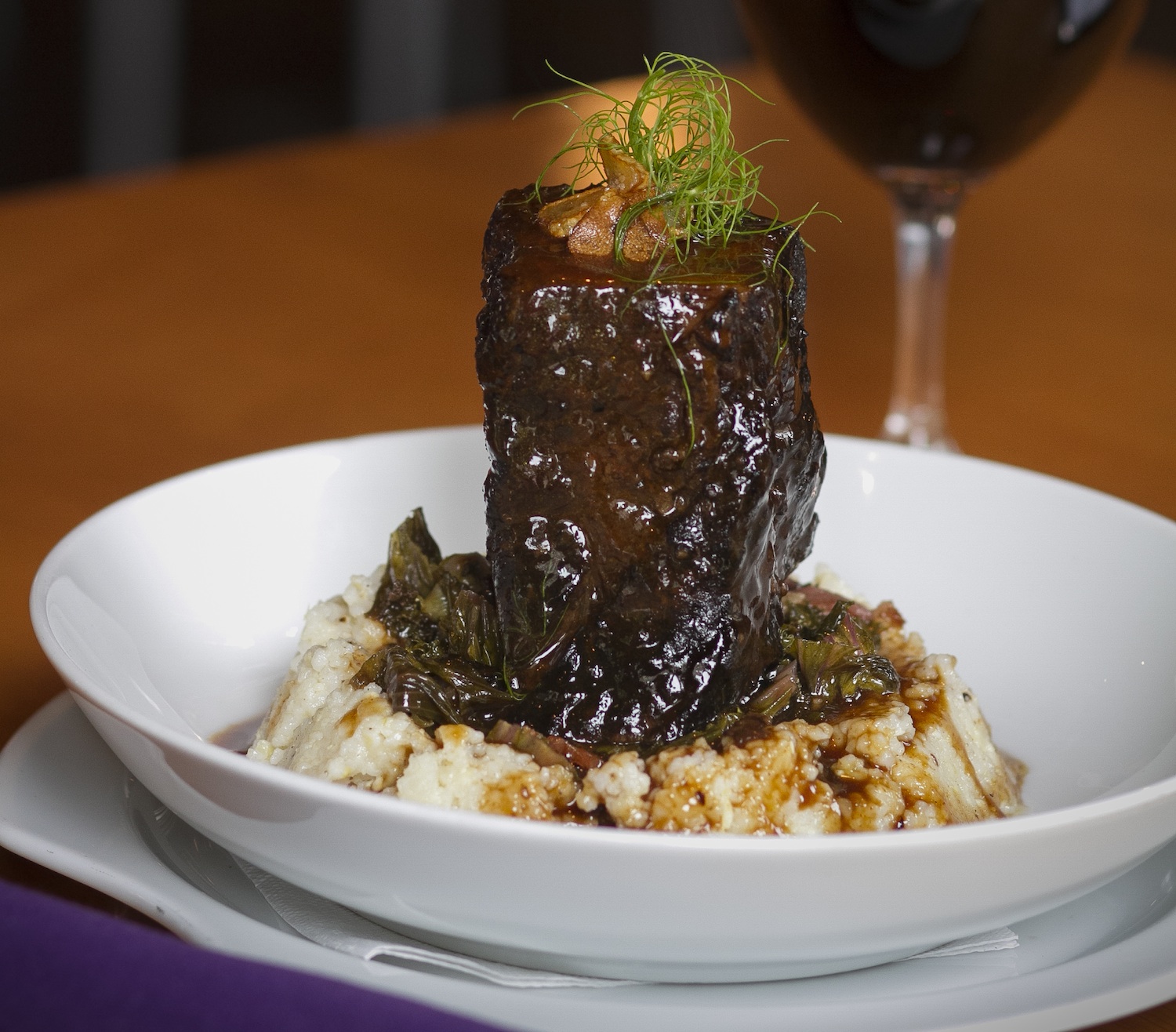Dish: Coffee Demi Braised Short Ribs - inRegister