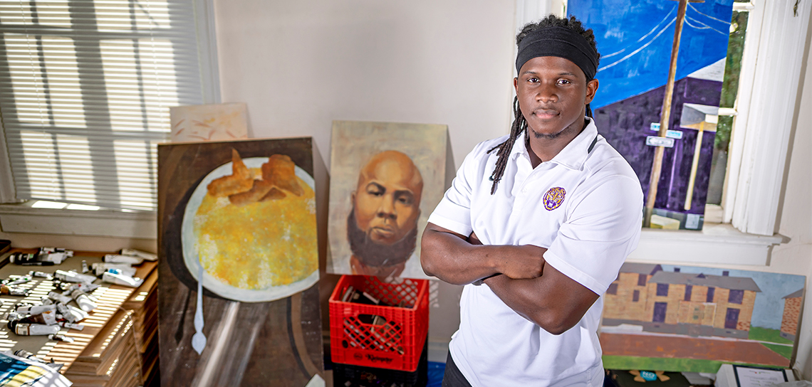 Artist Brandon Surtain’s work goes beyond the canvas - inRegister