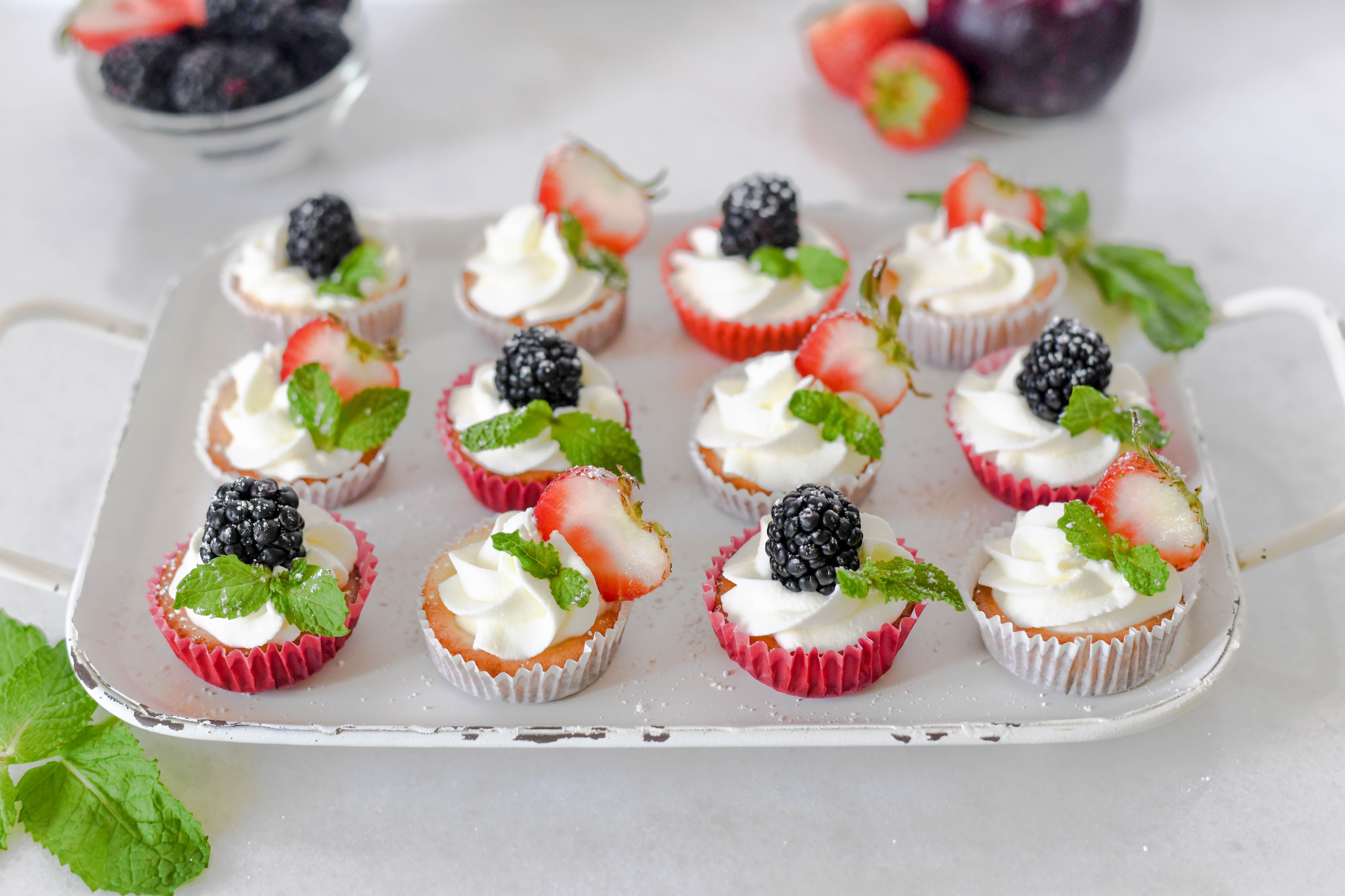 In the kitchen: Bite-size mini cheesecakes