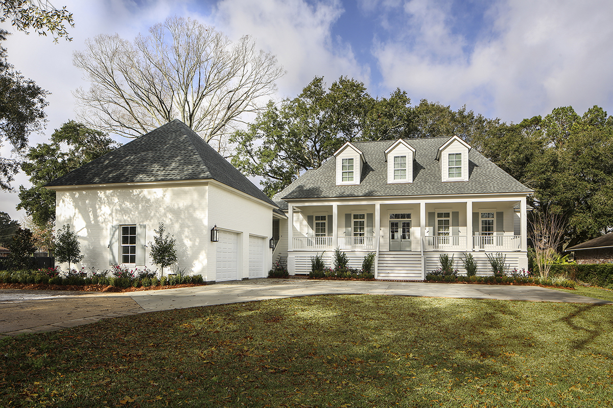 Traditional trumps modern in a new home in the heart of Baton Rouge