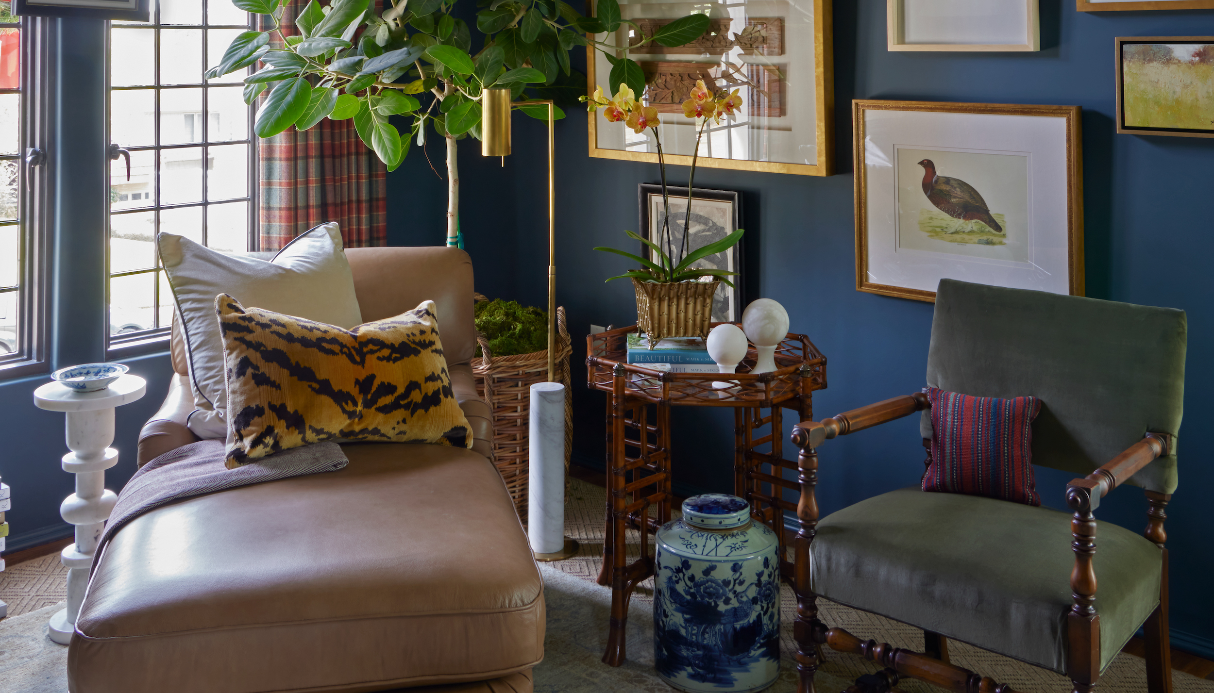 Room tour: This luxe lounge makes the most of a spare bedroom