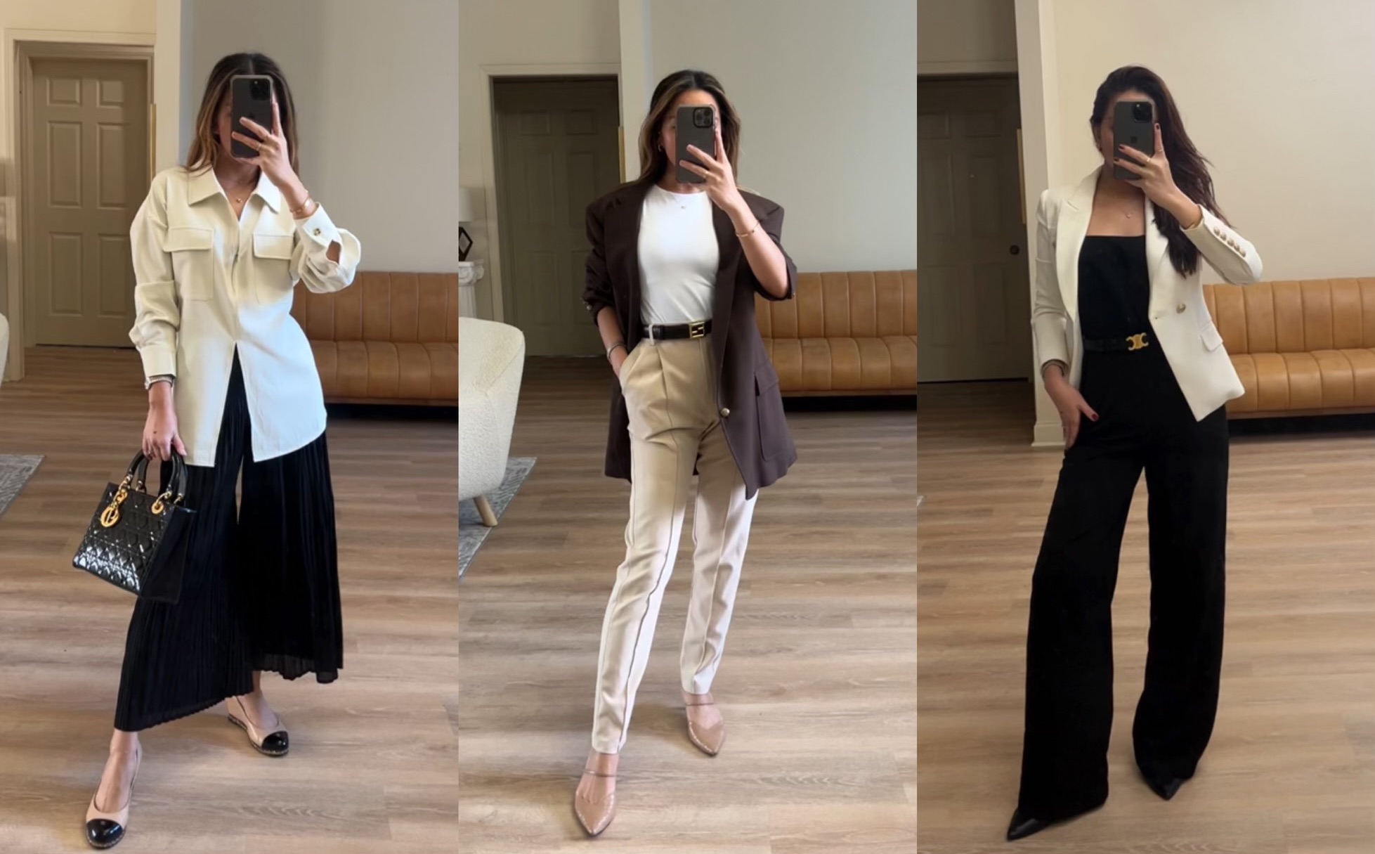 We asked an influencer to break down work-approved outfits for any ...